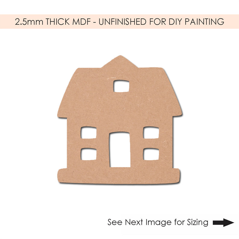 MDF House Cutout– Hobby Decor Pvt Ltd