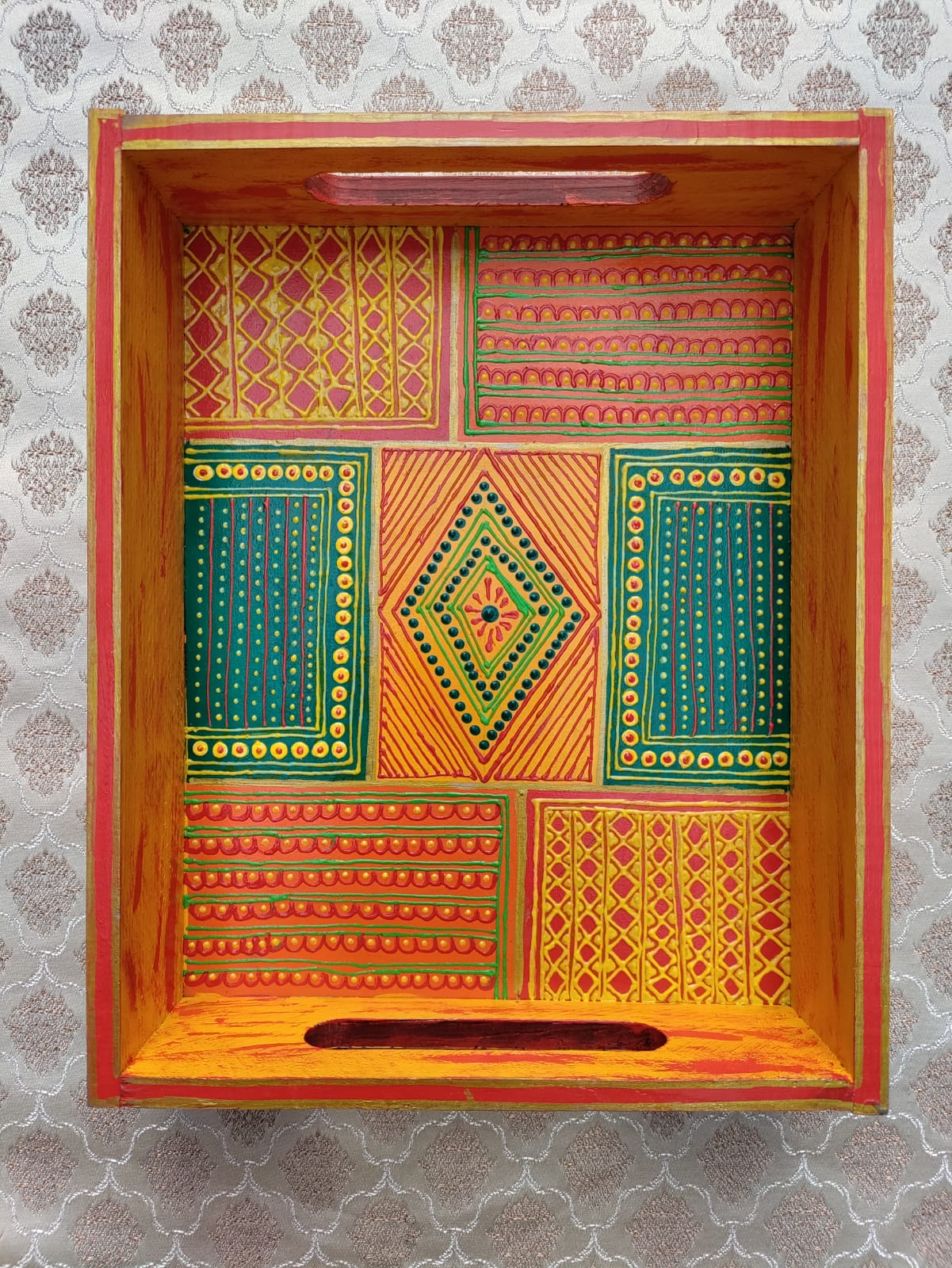 Buy Pinewood Rectangle Tray Base Online In Best Quality | HobbyIndia ...