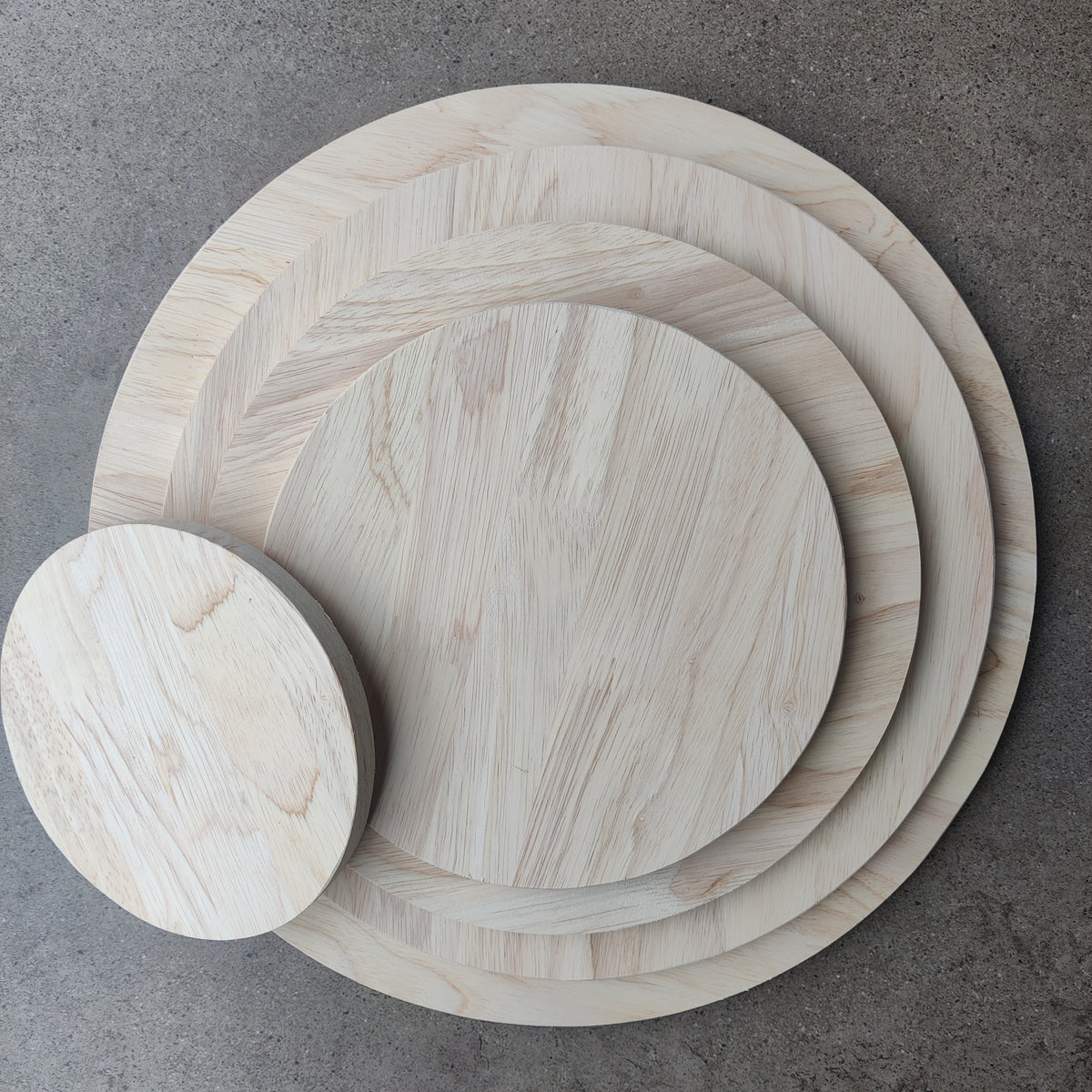 Pinewood Round and Square Boards for DIY Project– Hobby Decor Pvt Ltd