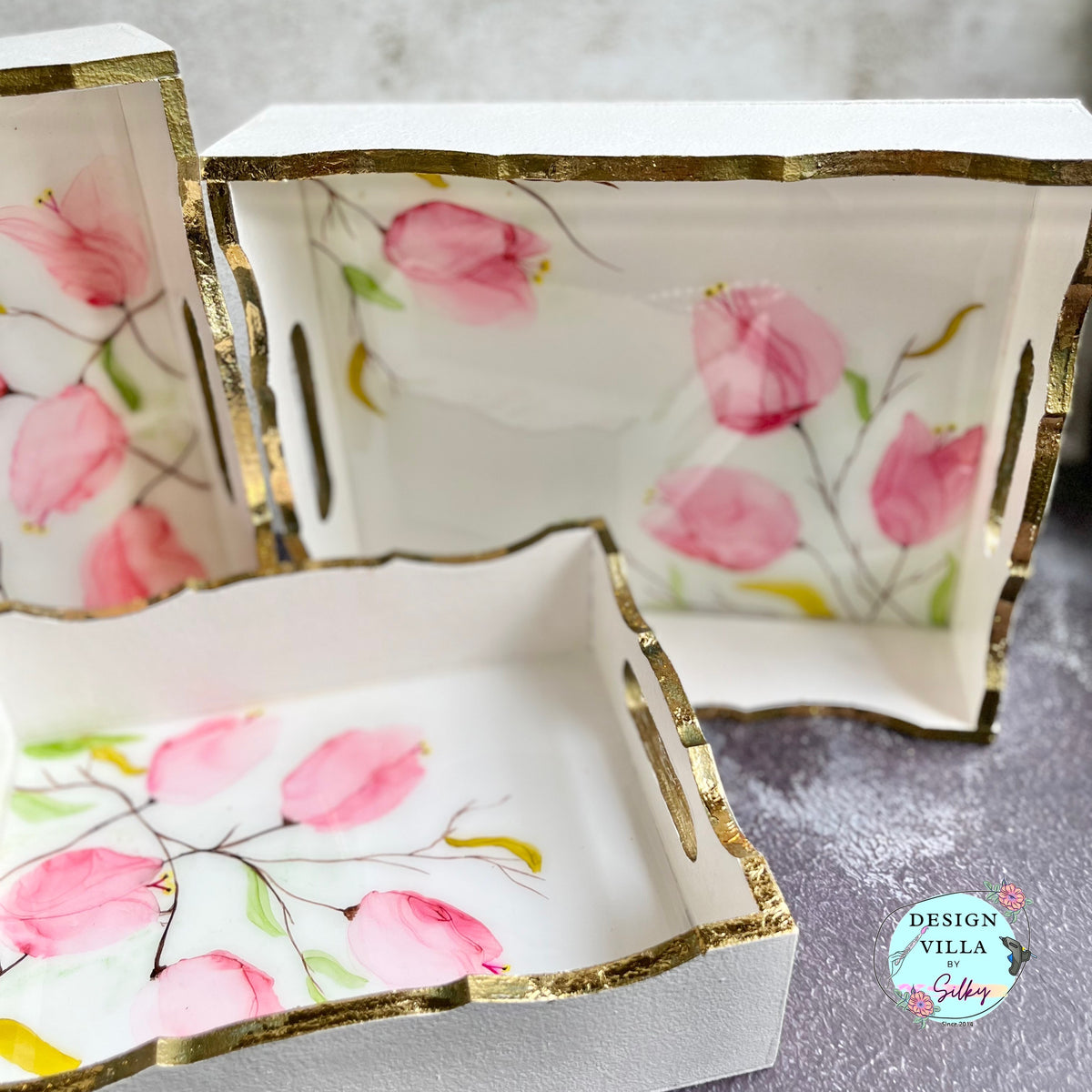 Buy Rectangle MDF Tray Base Online In Best Quality– Hobby Decor Pvt Ltd