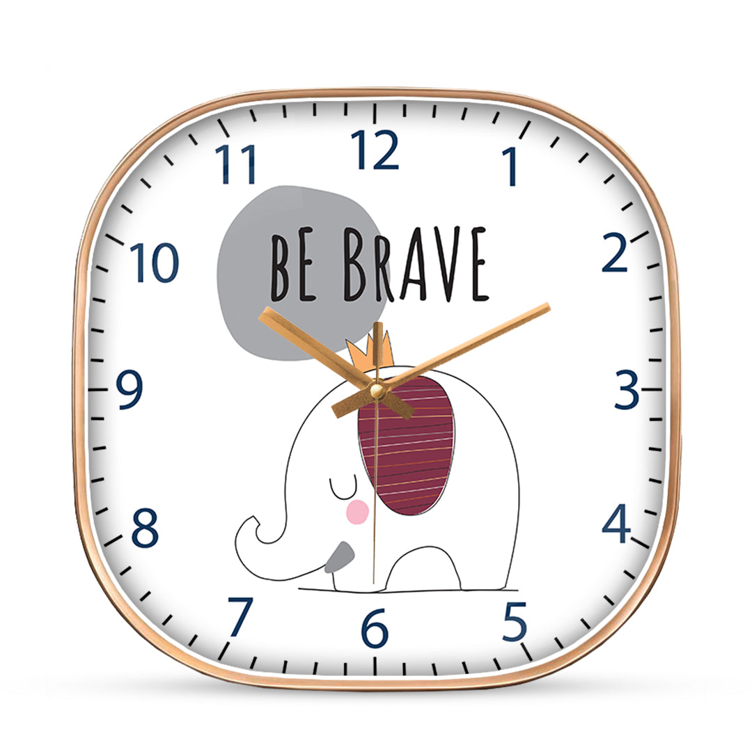 Brave elephant wall clock– Hobby Decor Pvt Ltd