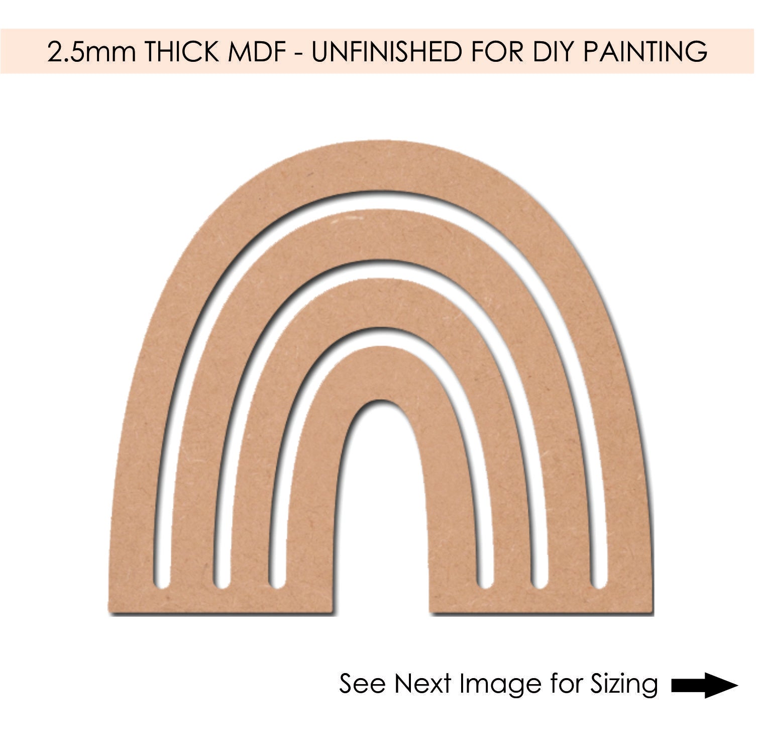 Rainbow Cutout– Hobby Decor Pvt Ltd