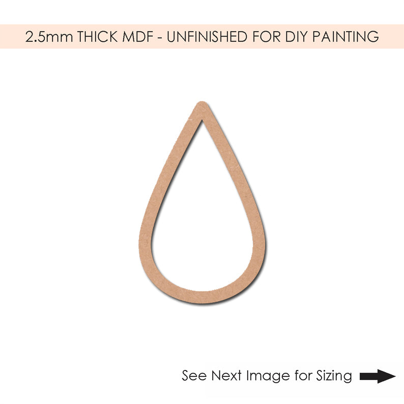 Teardrop Shape– Hobby Decor Pvt Ltd