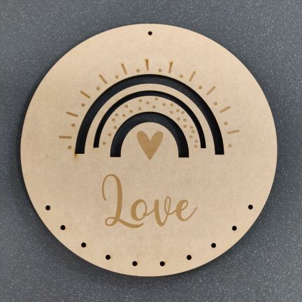 Love Round– Hobby Decor Pvt Ltd